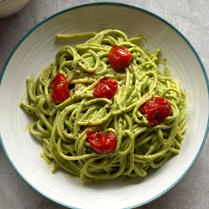 Creamy Green Goddess Pasta Recipe (Vegan) - Maja's Recipes