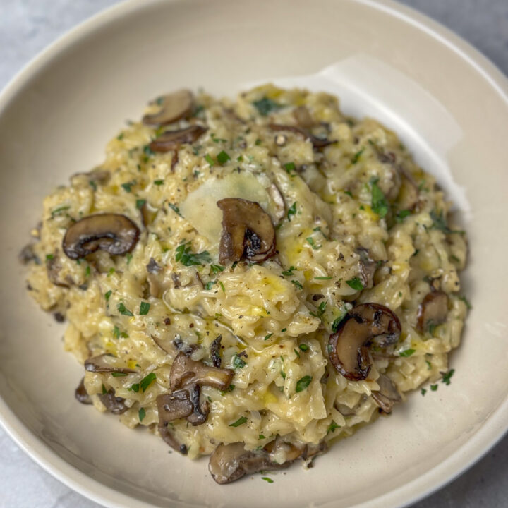 Italian Mushroom Risotto Recipe - Maja's Recipes