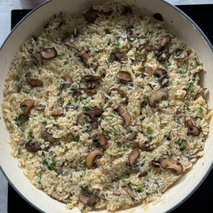 Italian Mushroom Risotto Recipe - Maja's Recipes