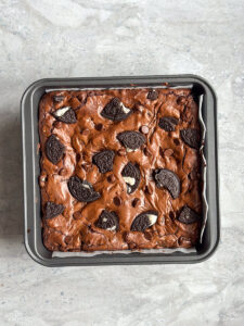 Easy Fudgy Oreo Brownie Recipe - Maja's Recipes