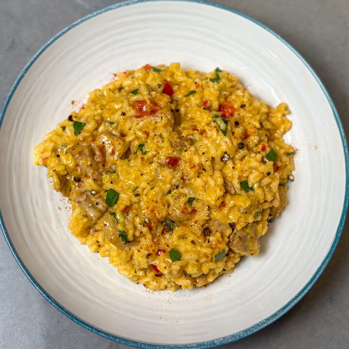 Easy Red Pepper Risotto Recipe - Maja's Recipes