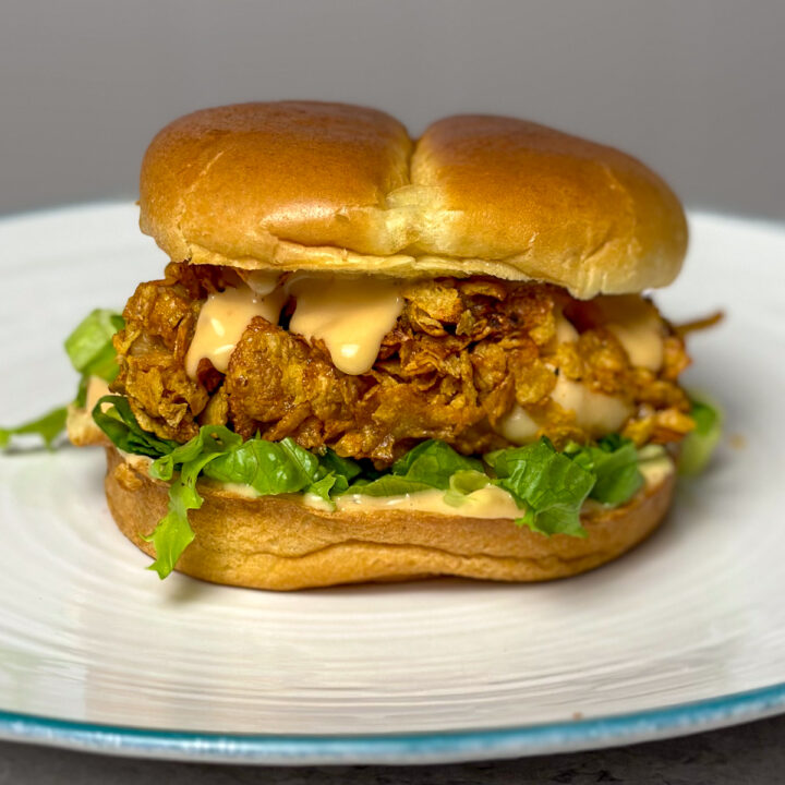 Crispy Junior Chicken Burger Recipe (Better than McDonald's) - Maja's ...