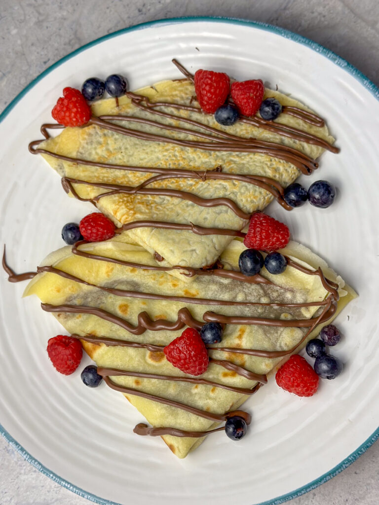 Quick and Easy Crepe Recipe (in a Blender) - Maja's Recipes
