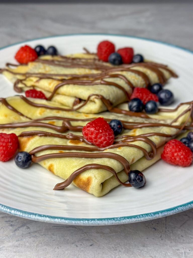 Quick and Easy Crepe Recipe (in a Blender) - Maja's Recipes