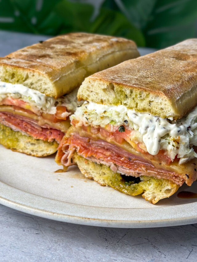 The Ultimate Gourmet Ciabatta Sandwich– Perfect Balance of Flavors ...