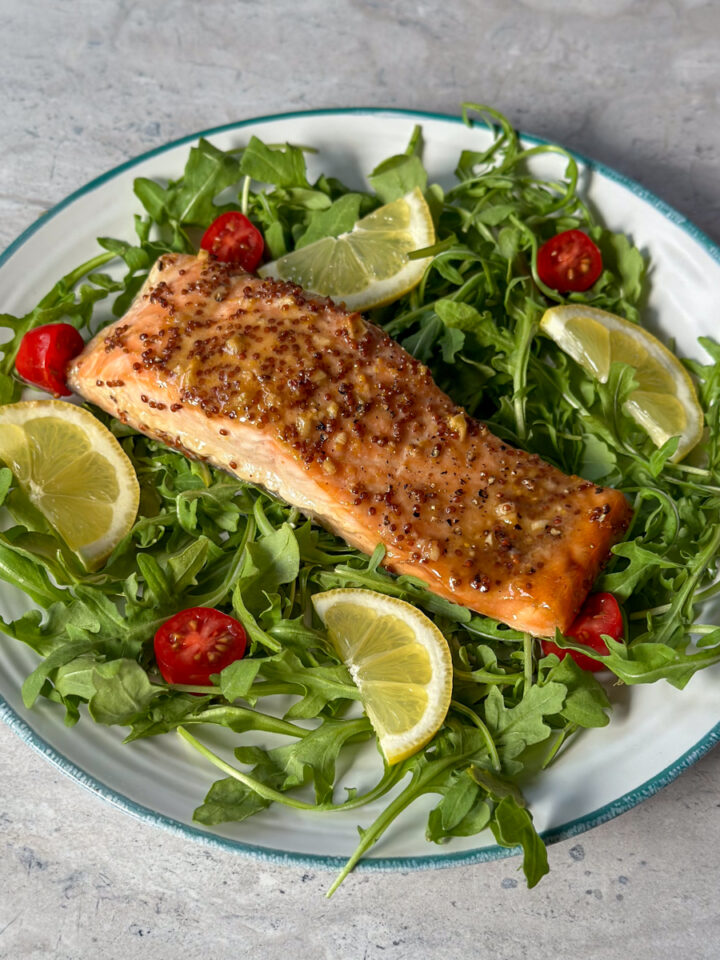 Maple Mustard Salmon Recipe - Maja's Recipes