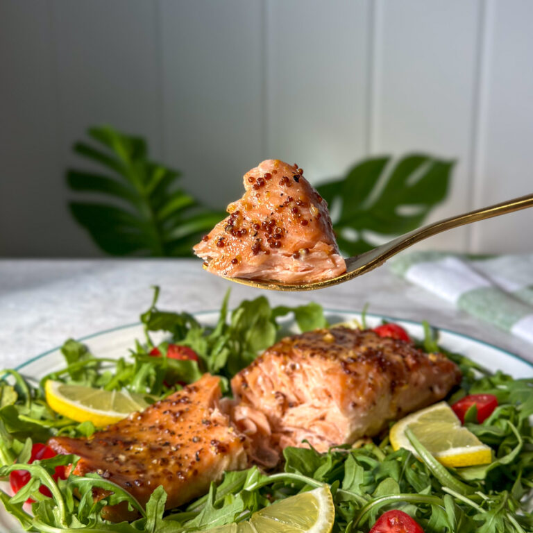 Maple Mustard Salmon Recipe - Maja's Recipes