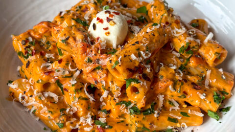 Creamy Tomato Garlic Pasta Recipe