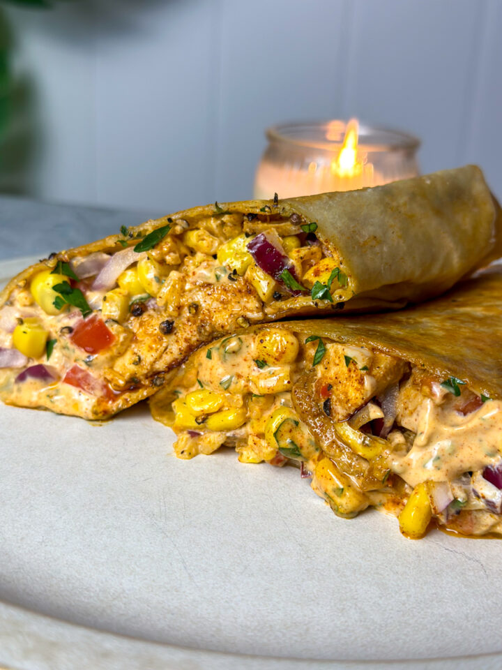 Easy Spicy Chicken Burrito Recipe - Maja's Recipes