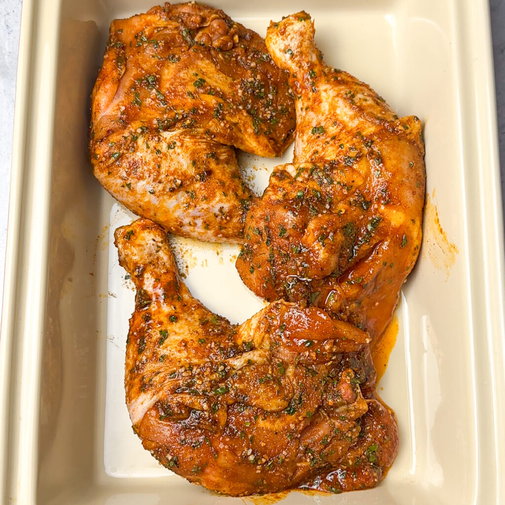 Easy Oven Baked Chicken & Rice Recipe - Maja's Recipes