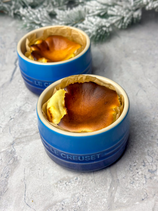 Mini Basque Cheesecake (Easy & Delicious Recipe) - Maja's Recipes