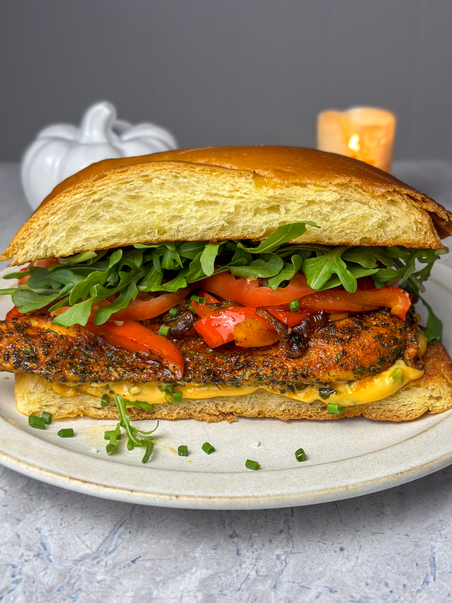 Cajun Chicken Sandwich Recipe Cajun Chicken Sandwich Land Of 10,000