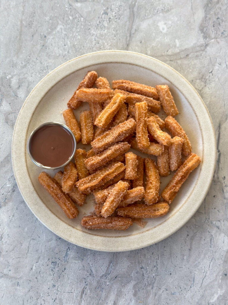 Easy Mini Churro Recipe (No egg) - Maja's Recipes
