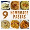 9 Homemade Pastas - Maja's Recipes